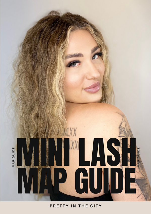 Mini Lash Map Guide Pretty In The City Fw